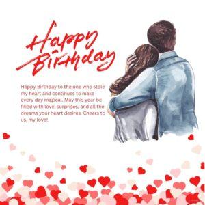 39+ Free Romantic Happy Birthday love Images and quotes