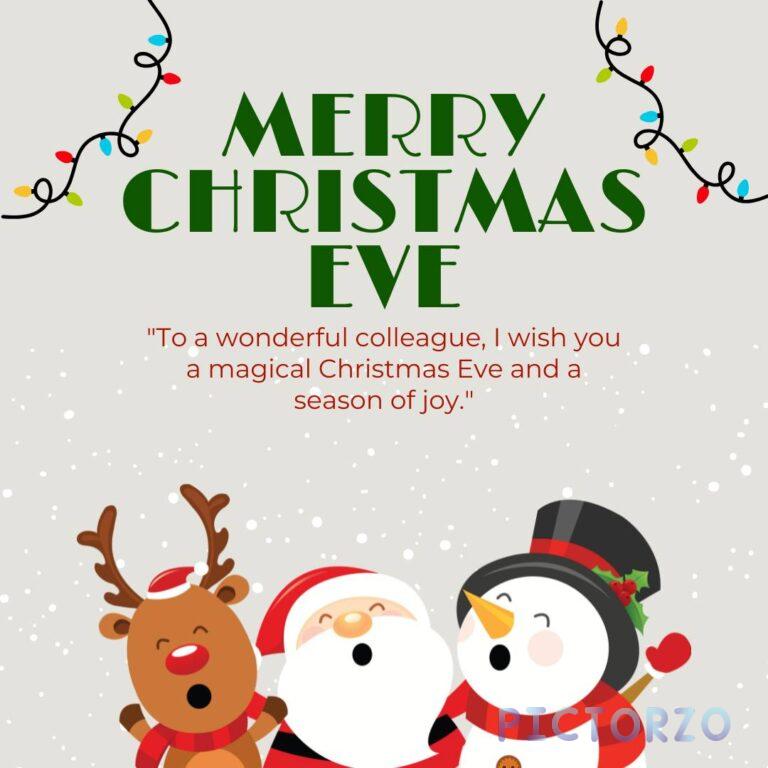 28 Happy Christmas Eve Messages and quotes | Pictorzo