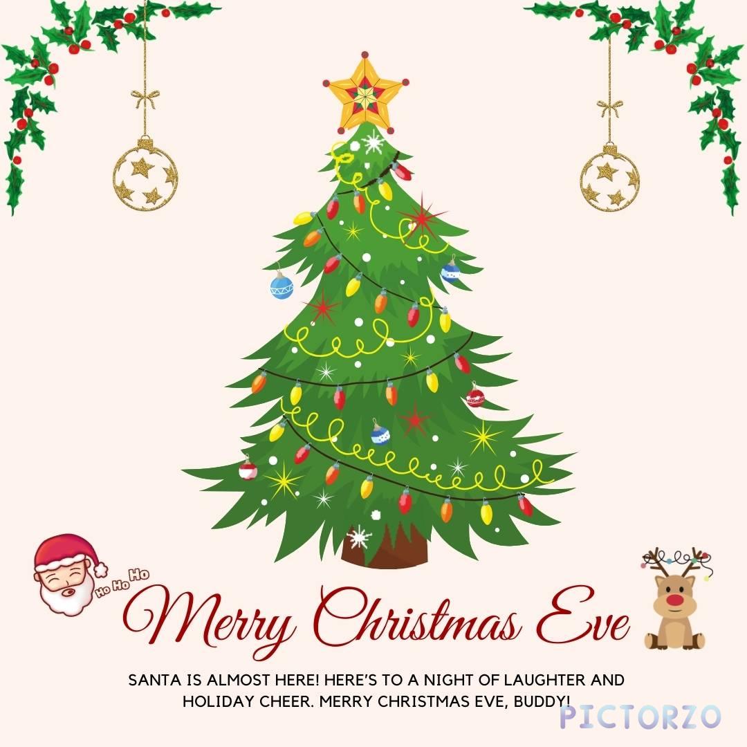 28 Happy Christmas Eve Messages and quotes | Pictorzo